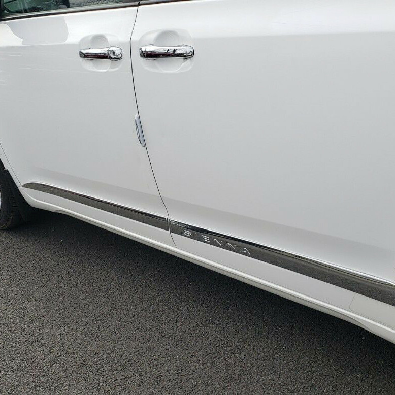 For Toyota SIENNA 2011-2020 ABS outside door body side molding chrome ...