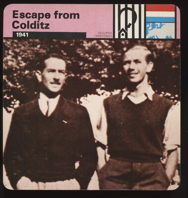 Escape From Colditz Edito Service Card Second World War II Occupation | eBay