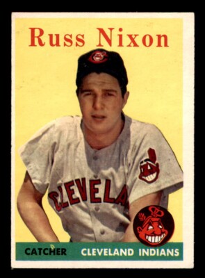 1958 Topps Baseball #133 Russ Nixon EX *d3 | eBay