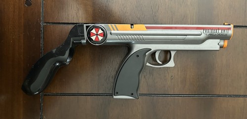 Resident Evil Nintendo Wii Blaster Gun The Umbrella Chronicles | eBay