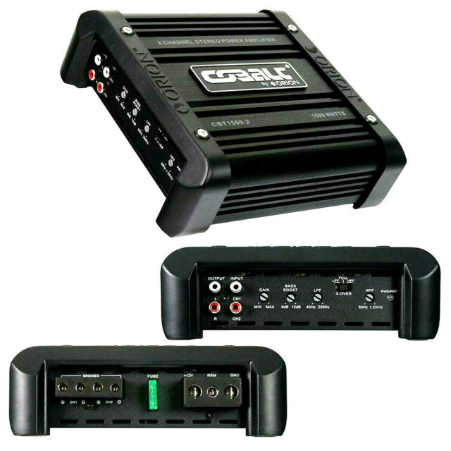 Orion CBT-1500.2 1500W 2 Channel Car Amplifier for sale online | eBay