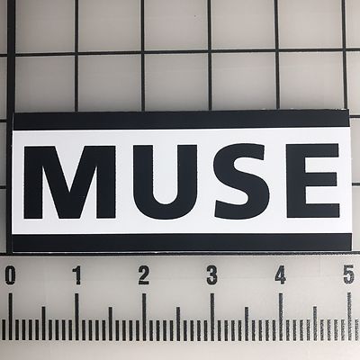Muse Logo 5" Wide Vinyl Decal Sticker - BOGO | eBay