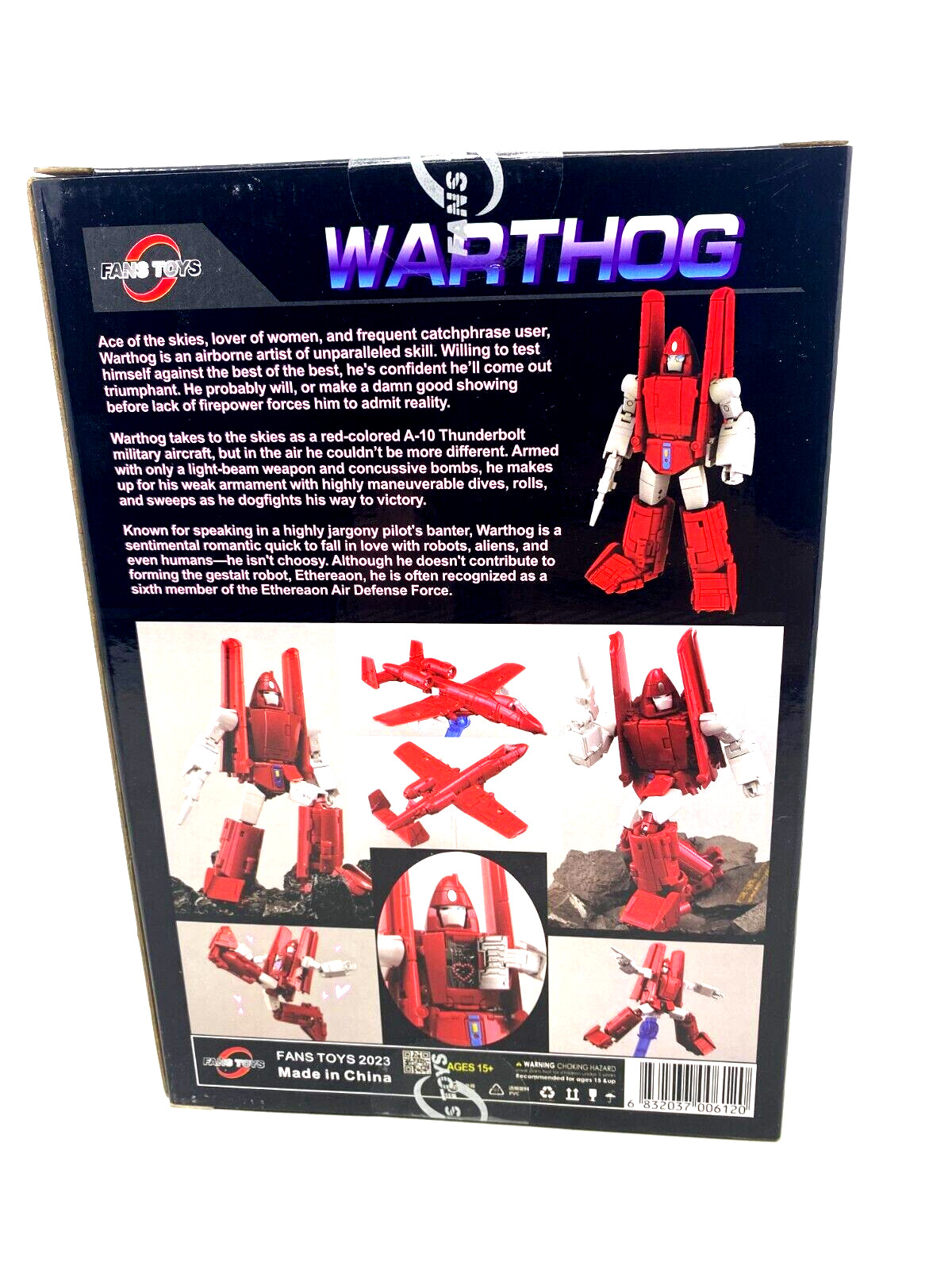 FansToys FT-54 Warthog Powerglide Masterpiece Complete Action Figure