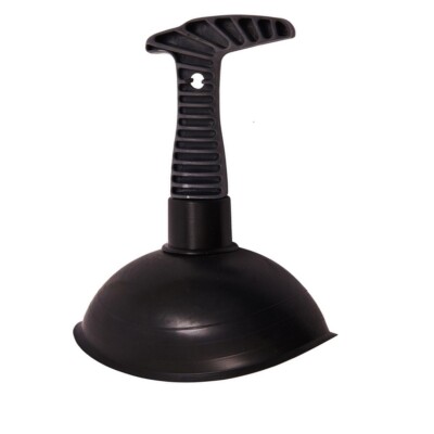 Mini Black Rubber Plastic Sink Bath Kitchen Bathroom Blocked Plug Pipe ...
