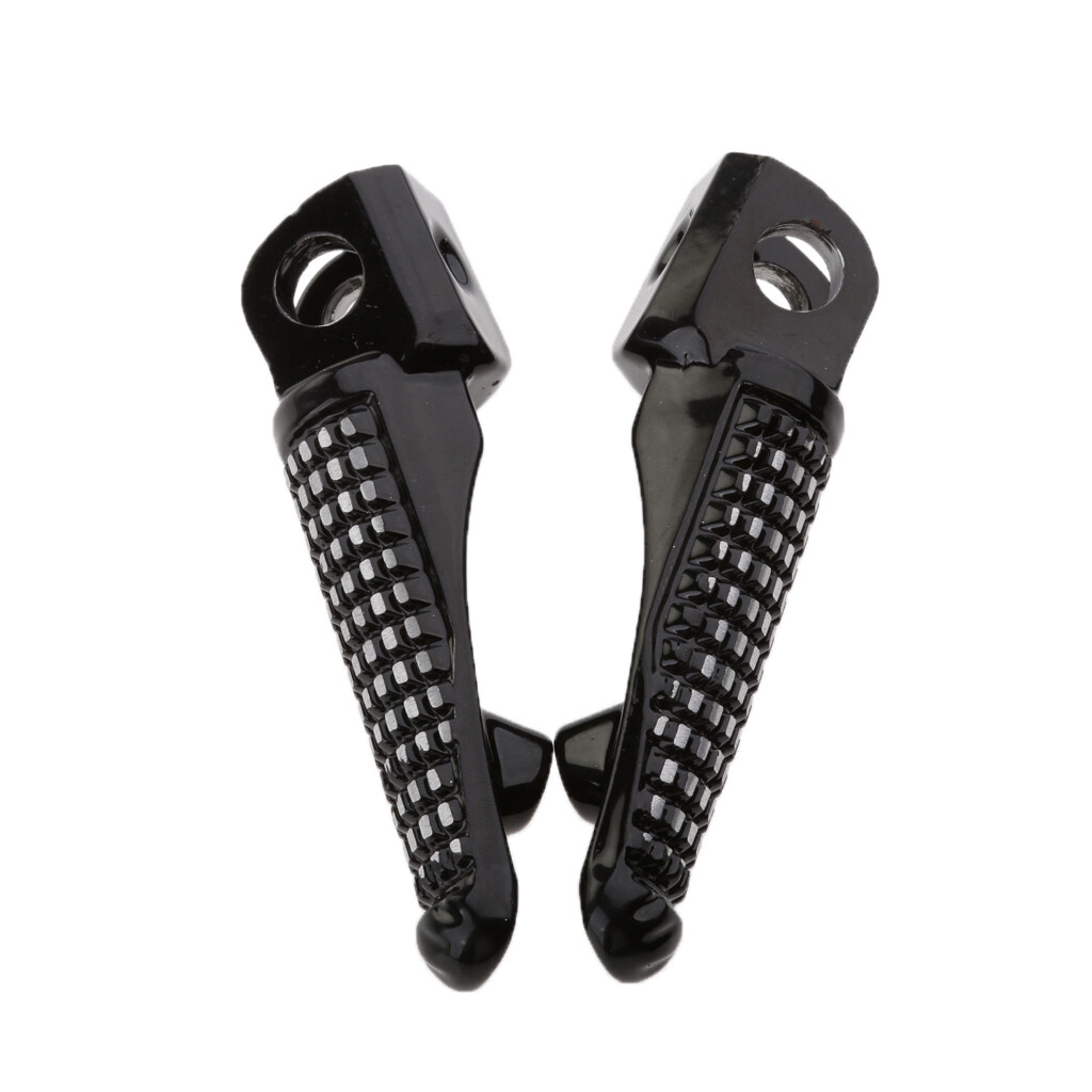 Black Aluminum Footrest Motorcycle Footrest Pedal Footrest For Kawasaki ...