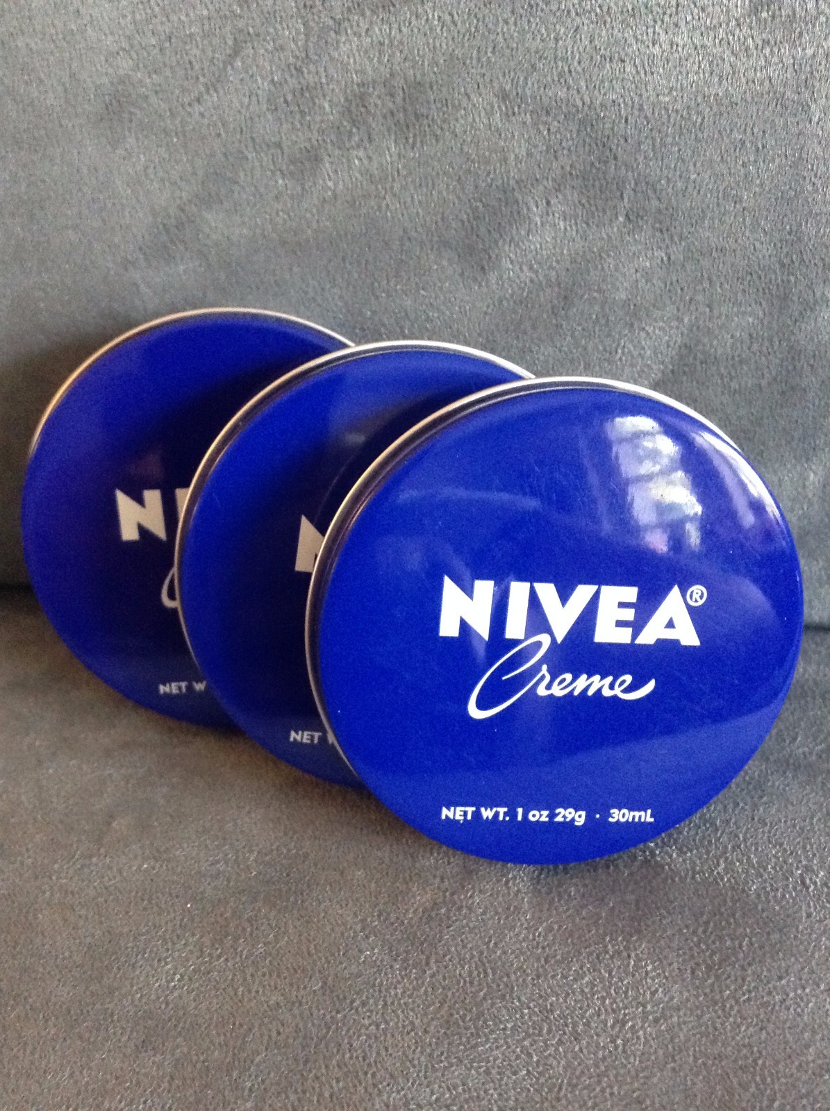NIVEA CREME (CREAM) BLUE TINS 1 OZ EACH - LOT OF 3 - BRAND NEW | eBay
