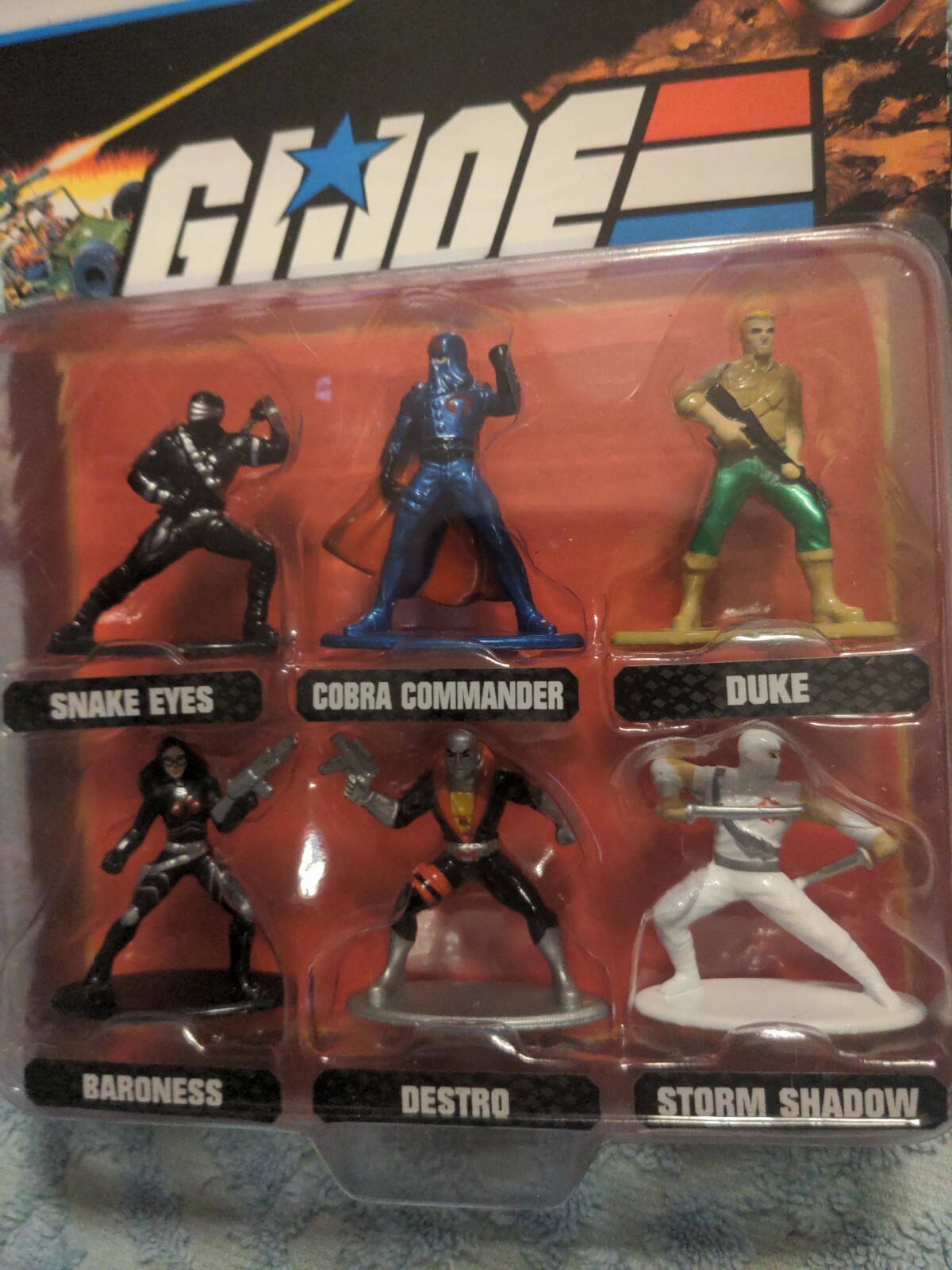 Jada Toys G.I. Joe Nano 1.75 inch Metalfigs Snake Eyes Action Figure ...
