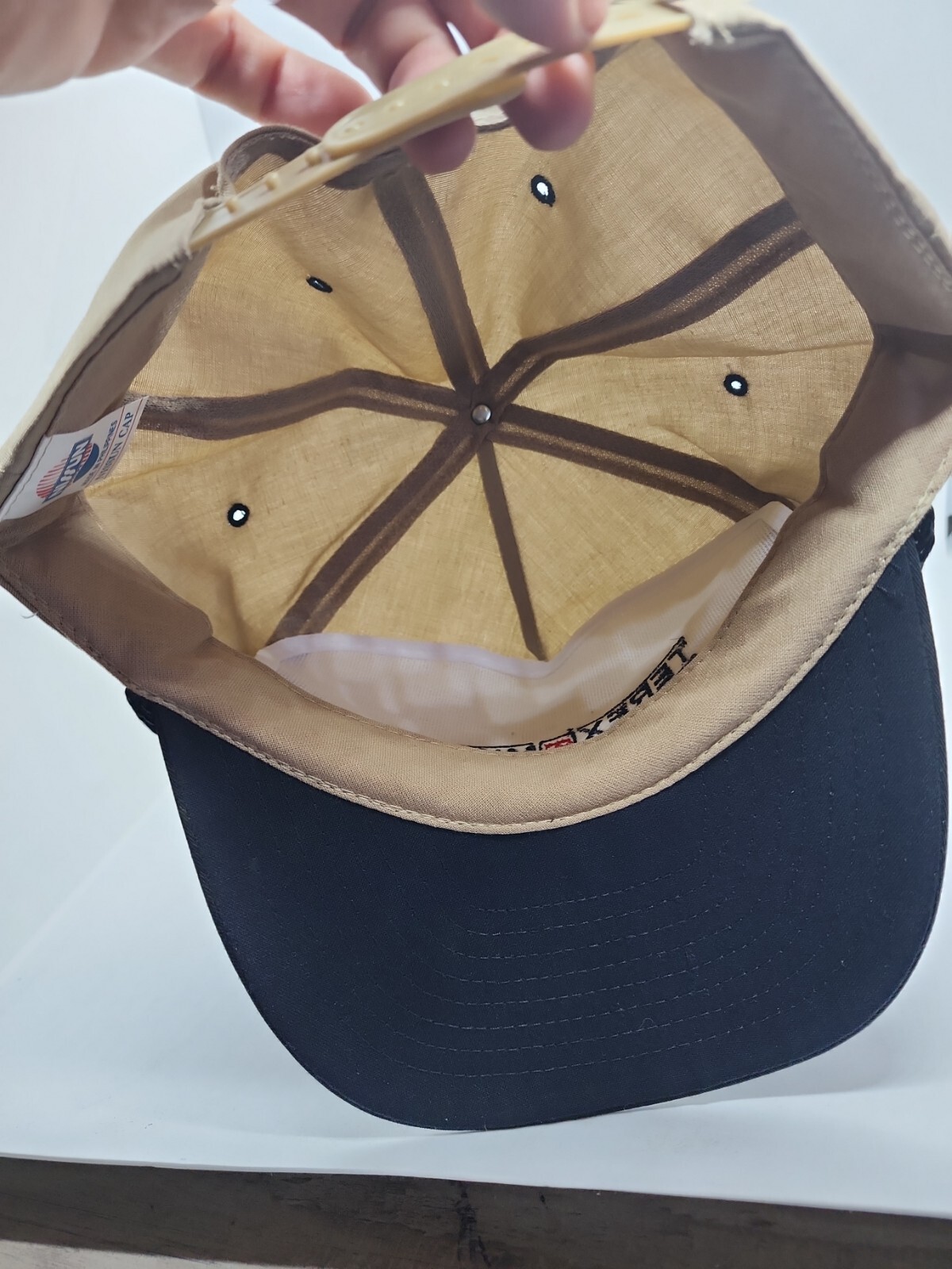 Vintage Terex Mining Logo Hat Strapback Khaki Dad Baseball Cap 90s h3 ...