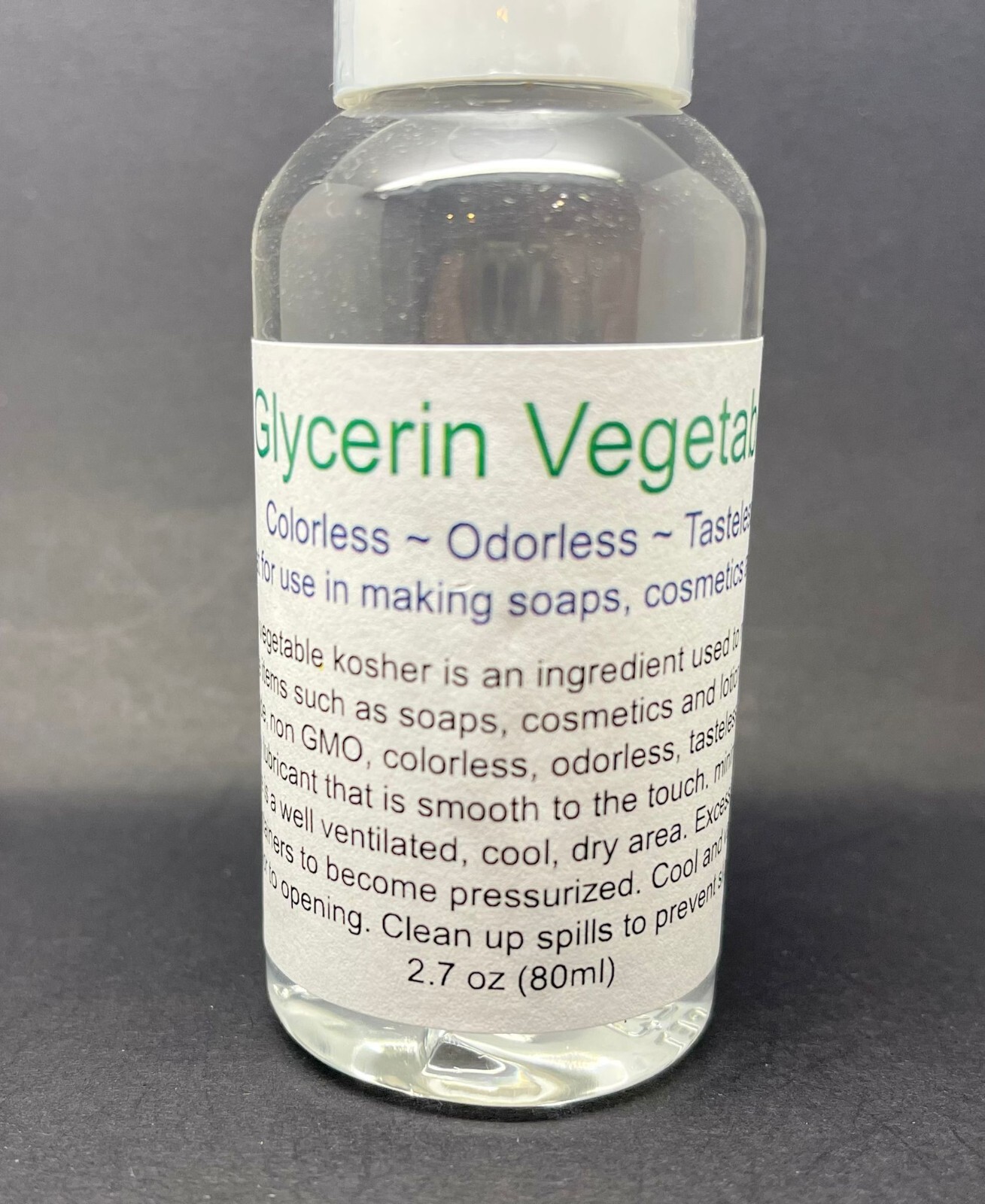 vegetable glycerin 80 ml Colorless Odorless Tasteless cosmetics uses 2. ...