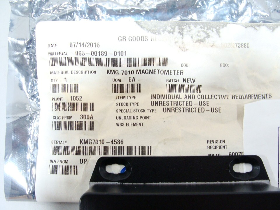 New Honeywell Bendix King KMG-7010 Magnetometer 065-00189-0101 | eBay