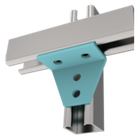 Galvanised Unistrut Angle Brackets Acute Obtuse Shelf Hinged Channel ...