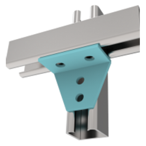 GALVANISED UNISTRUT ANGLE BRACKETS ACUTE OBTUSE SHELF HINGED CHANNEL ...