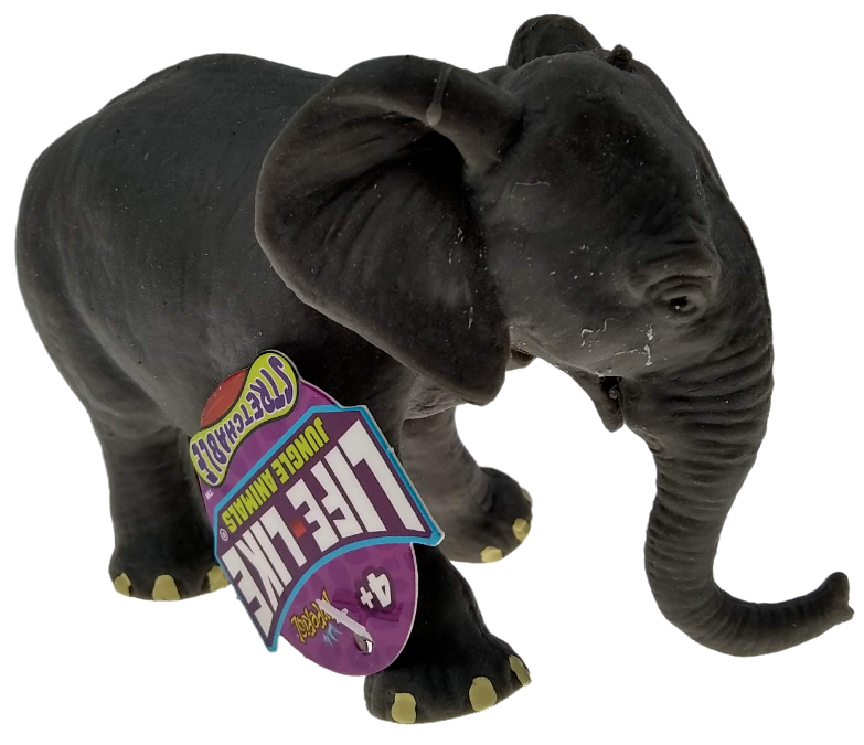 Elephant Imperial Life Like Jungle Animals Stretchable Bead Filled Ja ...