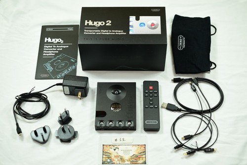 Chord Hugo 2 Black DAC AMP Portable Headphone Amplifier Hi-Fi Tested ...