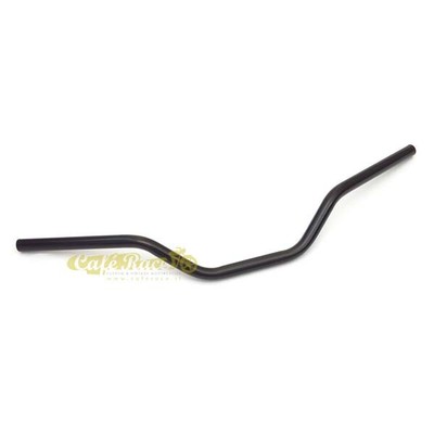 Handlebar scrambler Steel Black Ø 22mm Custom cafe racer Honda Yamaha ...