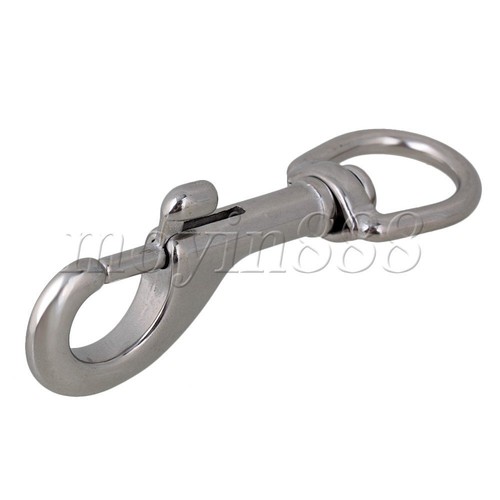 Swivel Lobster Claw Clasp Spring Loaded Snap Trigger Clip Zinc Alloy ...