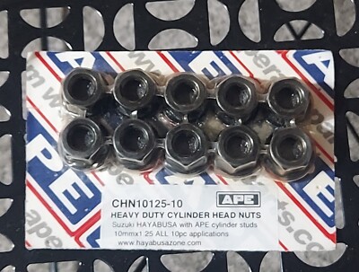 Suzuki Hayabusa APE Heavy Duty Cylinder Head Nuts | eBay