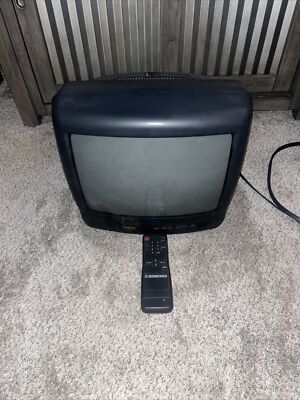 Symphonic ST4813 13" Analog CRT TV | Vintage Retro Gaming | With Remote ...