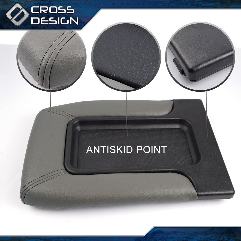 Center Console Lid Arm Rest Latch Fit For 1999-2007 Silverado Sierra ...