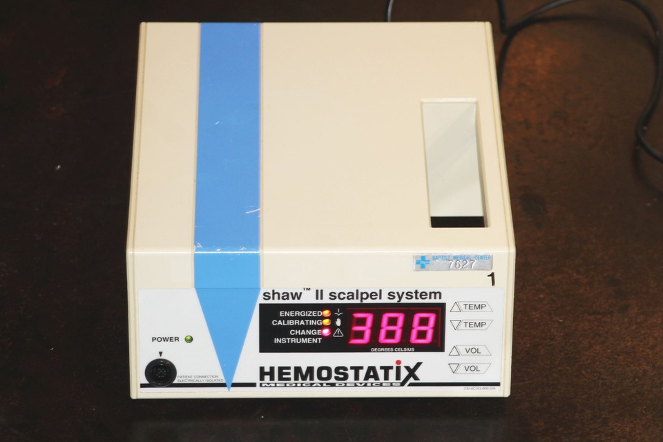 Hemostatix Medical Devices Shaw II Scalpel System 600D Scalpel Control ...