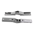 Hinges Folding Hinges Hinges Brackets Screws Self-Locking Silver 2Pcs ...