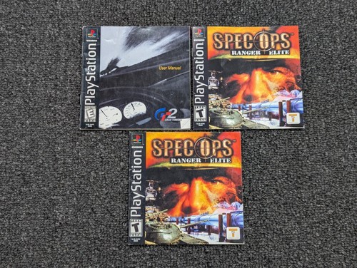 Original Authentic PlayStation 1 Game Manuals & Jewel Case Artwork ...