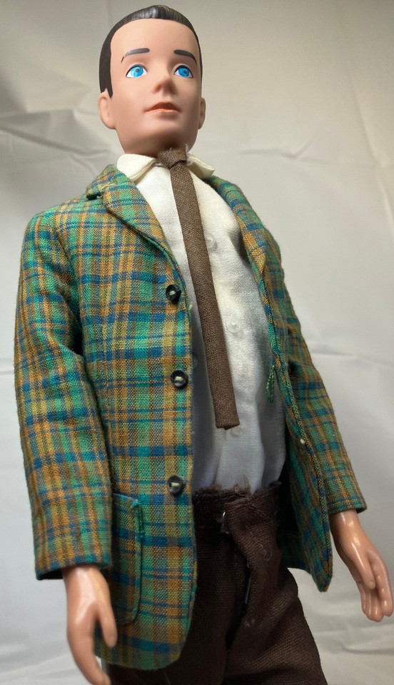 Vtg Barbie KEN #1416 College Student EC+/Complete (1965) **DOLL NOT ...