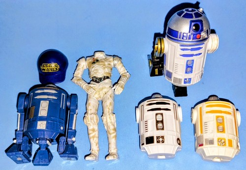 Star Wars 3.75" Build A Droid Factory Action Figure Parts Lot Protocol ...