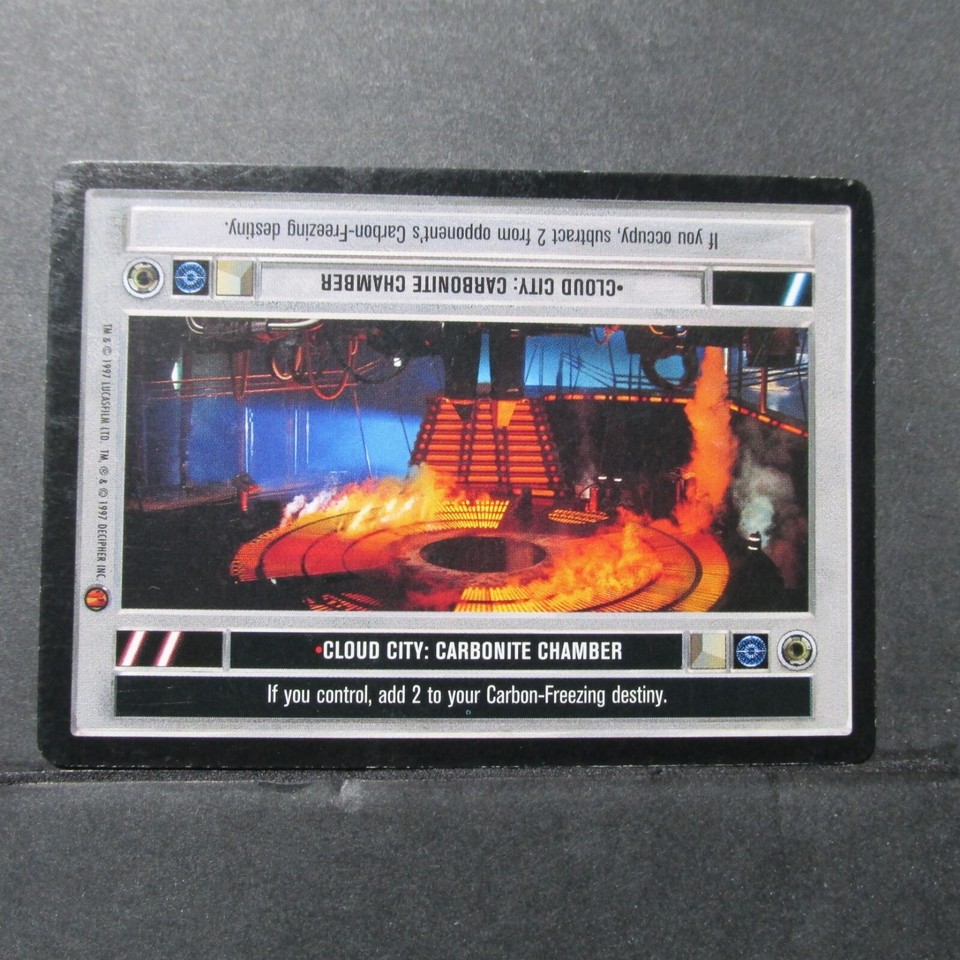 Cloud City (Dark Side) ~ Star Wars CCG Customizeable Card Game - SWCCG ...