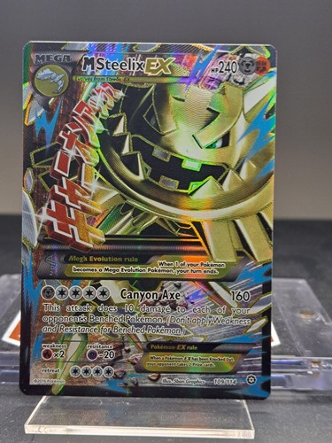 M Steelix EX 109/114 Pokémon TCG Steam Siege Ultra Rare Full Art NM | eBay
