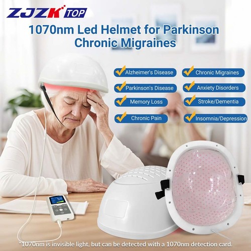 Neuro Helmet 1070nm Therapy Stroke Recovery Traumatic Brain Injury ...