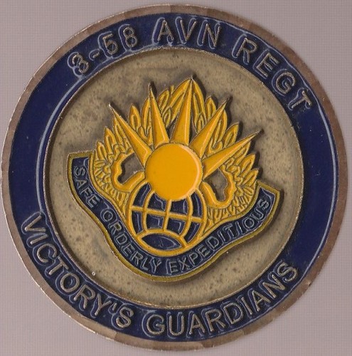 3 -58 AVN REGT Challenge Coin 1.5 " DIA C-2 | eBay