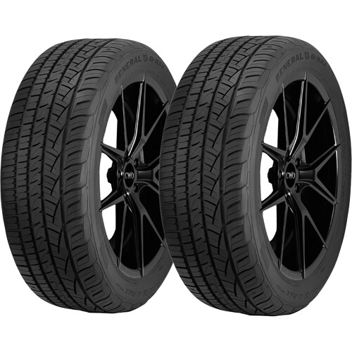 (QTY 2) 215/45ZR18 General G-MAX AS-05 93W XL Black Wall Tires ...
