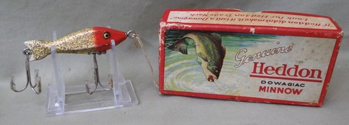 Heddon #500 RH w/Silver Glitter, 2 3/4", LITTLE JOE, L-Rig, w/608 Box ...