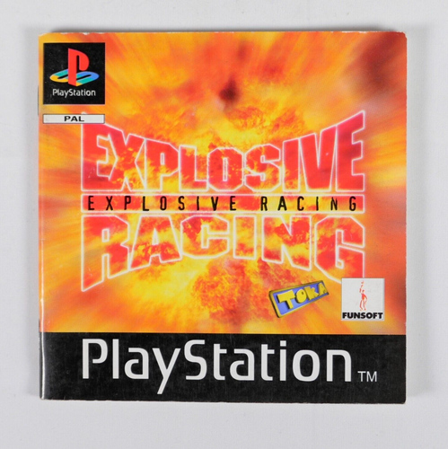 Notice EXPLOSIVE RACING Sony Playstation PS1 Eur | eBay