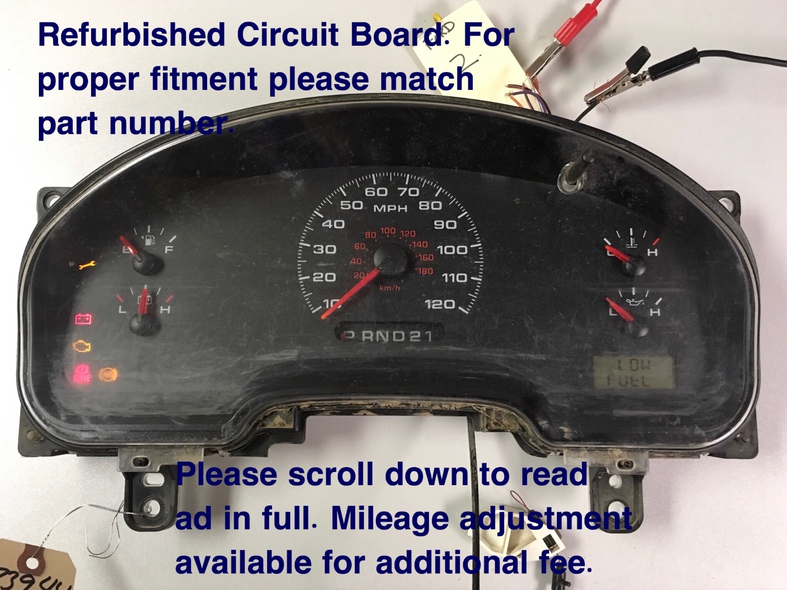 04-05 Ford F-150 Speedometer Cluster , Refurbished CB, 4L34-10849-AL | eBay