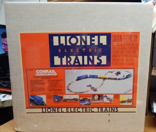 LIONEL 6-11740 CONRAIL CONSOLATED TRAIN SET NEW SEALED IN BOX O-27 ...