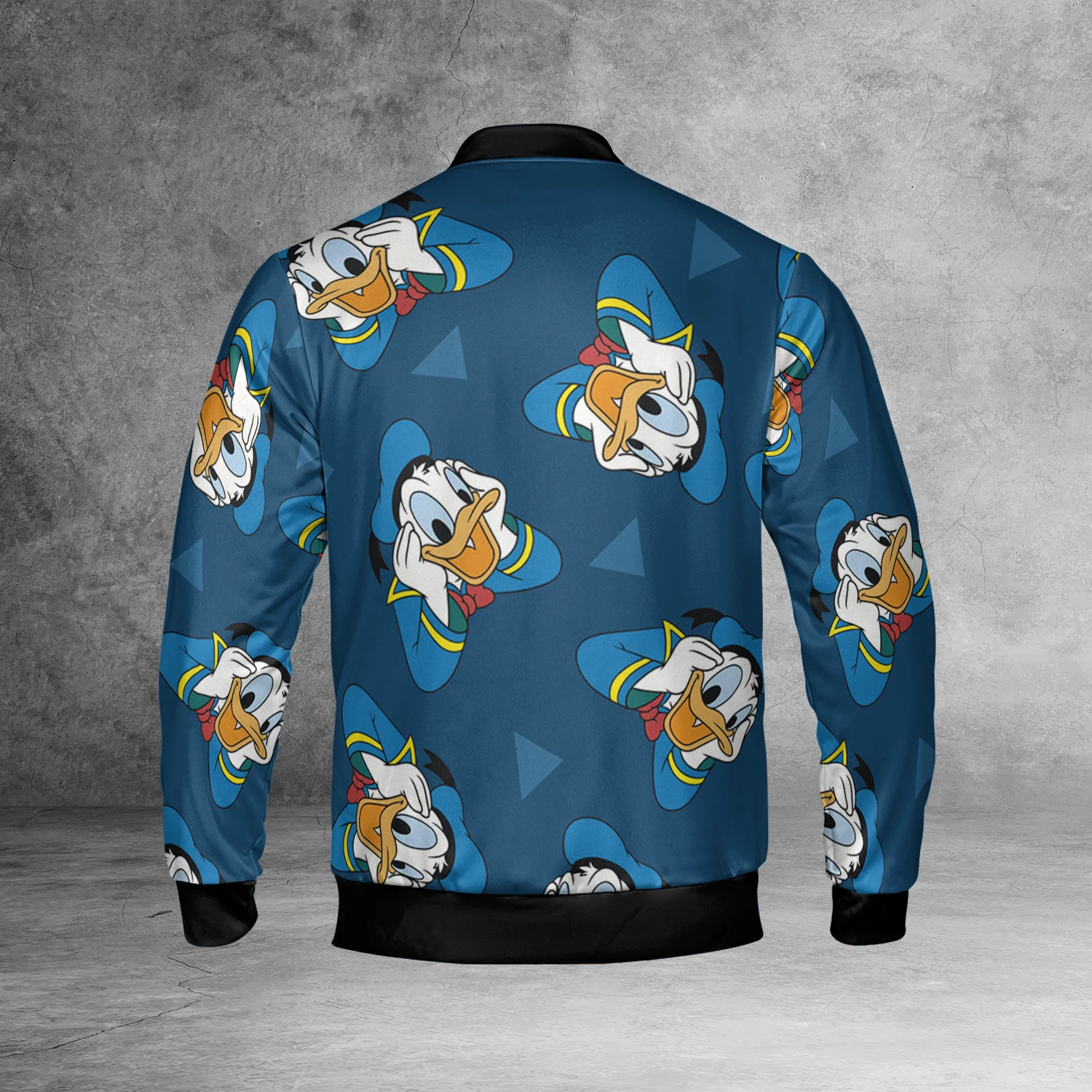 Happy Donald Duck Face Donald Duck Moods Donald Cartoon Fans Jacket ...