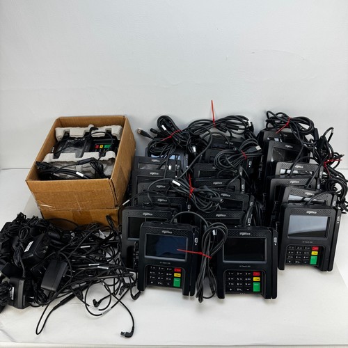 Lot of 22 Ingenico iSC Touch 250 Credit Card Machines w/ Power Supplies ...