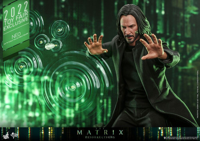 MATRIX : RESURRECTION - NEO TOY FAIR EXCLUSIVE 1/6 ACTIONFIGUR HOT TOYS ...