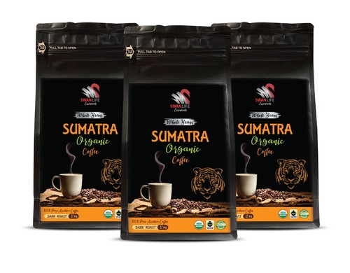 Coffee with chocolate notes - SUMATRA ORGANIC COFFEE WHOLE BEANS ...