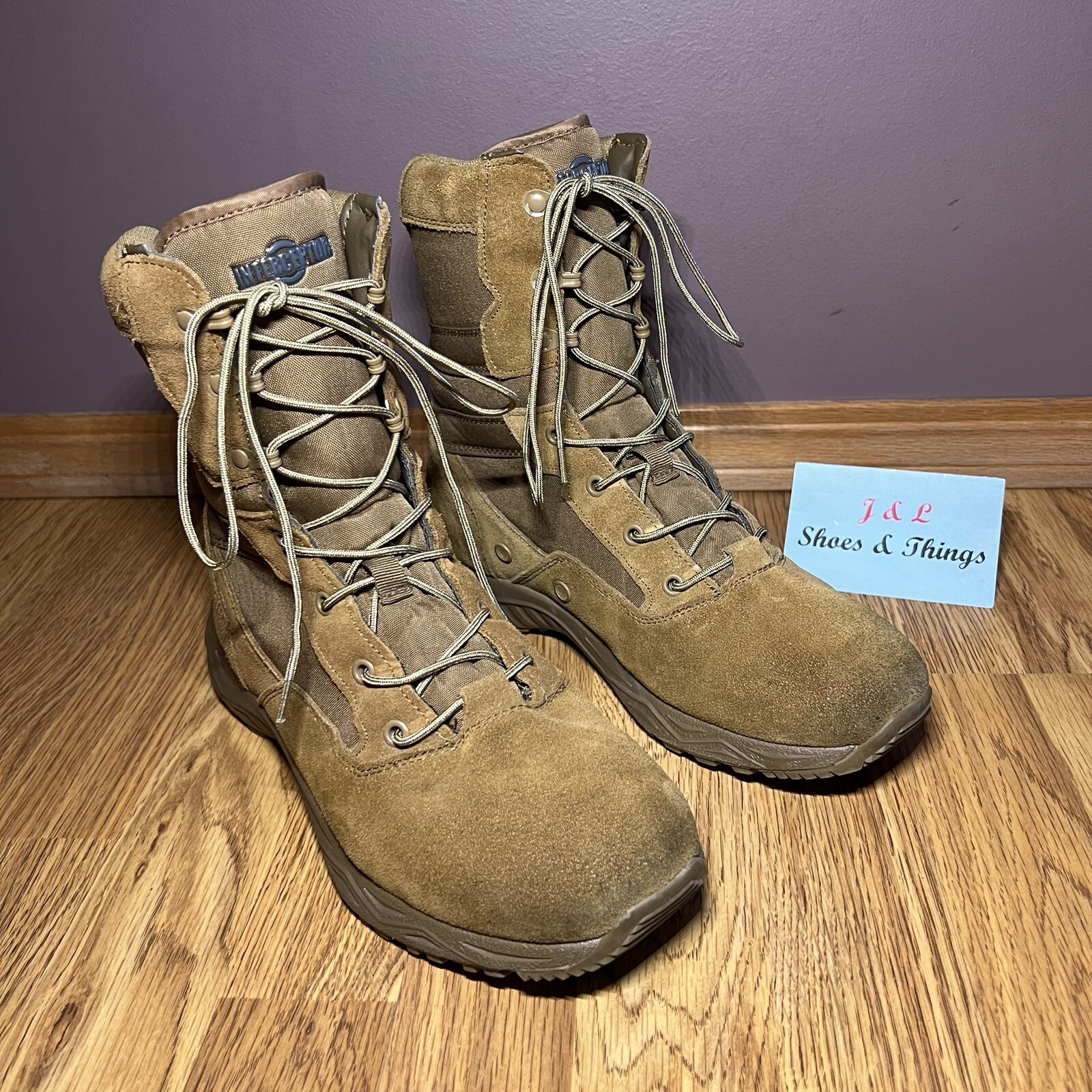 INTERCEPTOR Mens Tactical Soft Toe Boots MNIN27DP001 … - Gem