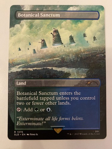 Botanical Sanctum Non-Foil BORDERLESS SECRET LAIR Dr Who - Dalek Lands ...