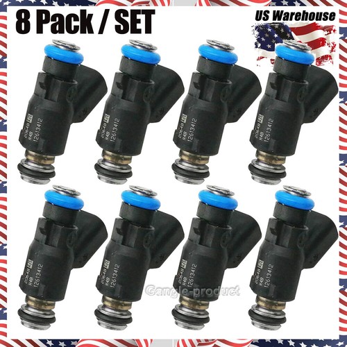 8PCS/SET 42LB 12613412 Fuel Injectors for GMC Chevy 6.0L V8 217-3412 | eBay