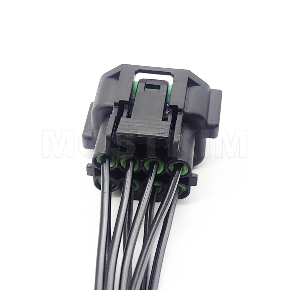 8-Pin LED Headlamp Headlight Connector Pigtail For Hyundai Santa Fe ...