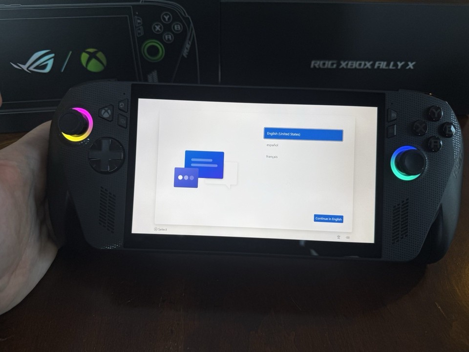 ASUS ROG Xbox Ally X 120Hz Gaming Handheld - 1TB- Opened Box | eBay