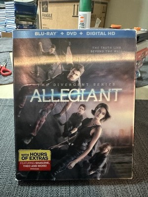 The Divergent Series: Allegiant Blu-ray and DVD, no digital. Read ...