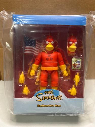 Super 7 The Simpsons Ultimates: Radioactive Man factory sealed 7 ...