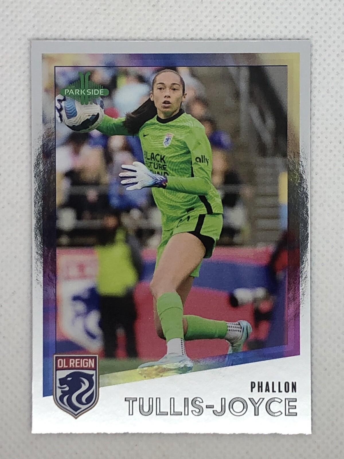 2023 Parkside NWSL V1 | #150 Phallon Tullis-Joyce OL Reign Silver Foil ...