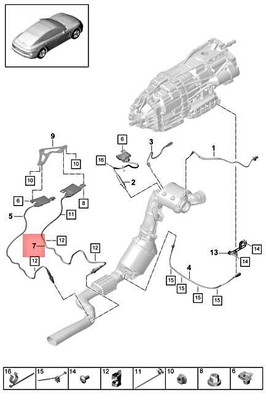 Genuine PORSCHE Panamera 97A 97B 97C Particle Sensor 9A790626100 | eBay